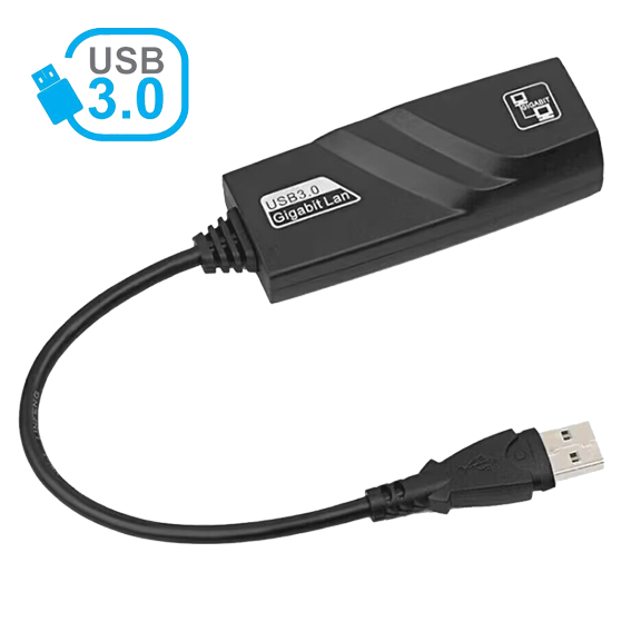 REDES: ADAPTADOR DE RED USB 3.0 A RJ45 GIGABIT ETOUCH®